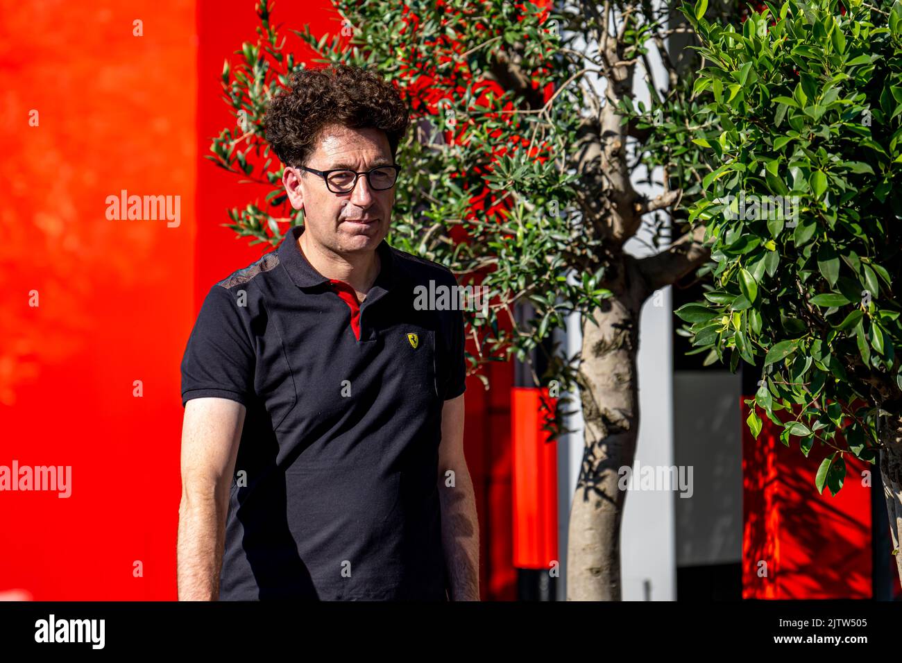 Zandvoort, Netherlands, 01st Sep 2022, Mattia Binotto attending the ...