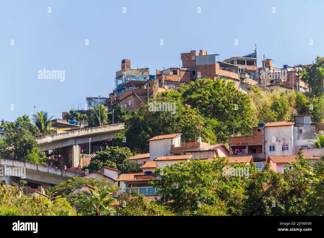 hose hill houses in Rio de Janeiro Brazil Stock Photo - Alamy