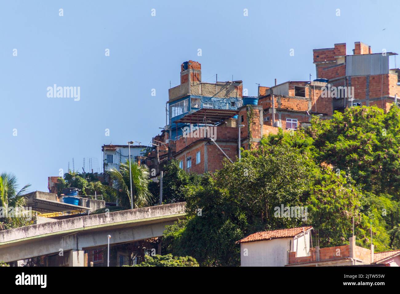 hose hill houses in Rio de Janeiro Brazil Stock Photo - Alamy