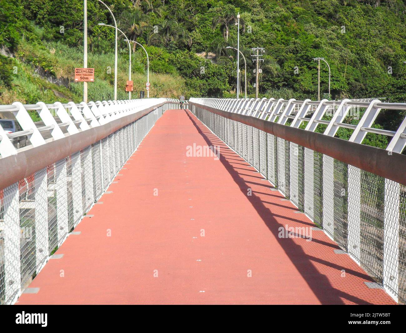 Niemeyer Avenue bike path, Rio de Janeiro Brazil Stock Photo - Alamy