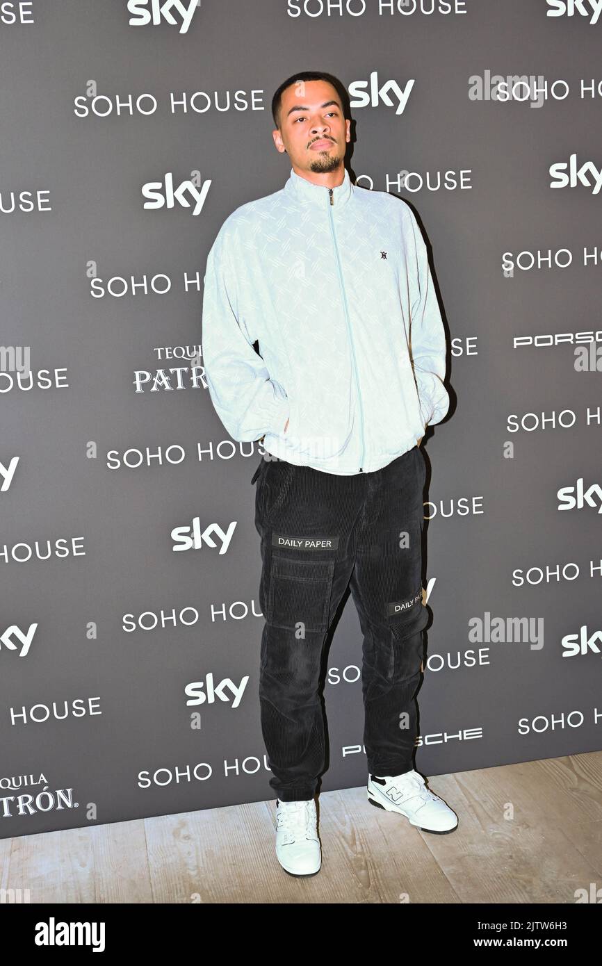 Moses McKenzie arrivers at the Soho House Awards at Soho House, 180 ...