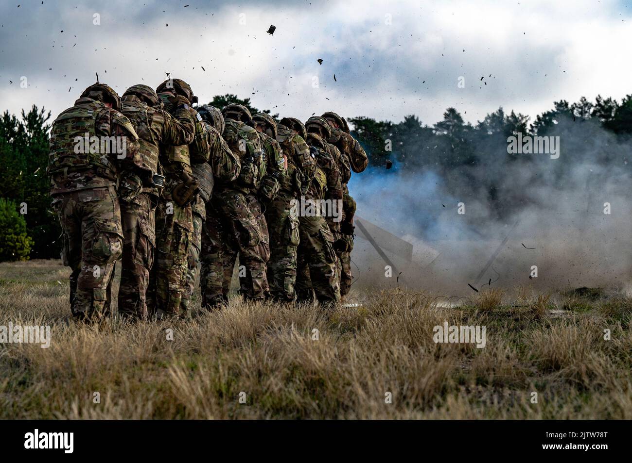 U.S. Soldiers with 588th Brigade Engineer Battalion, 3rd Armored ...