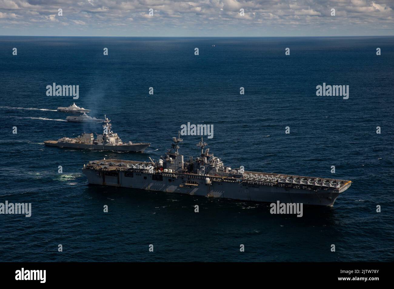 220830-N-GF955-1493 BALTIC SEA (Aug. 30, 2022) The Wasp-class ...