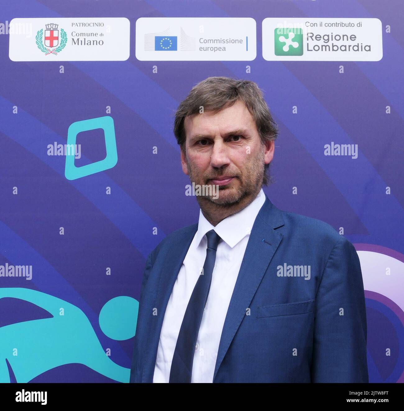 Milan, Italy Inauguration in Piazza Duomo in Milan of the 'Fan zone ...