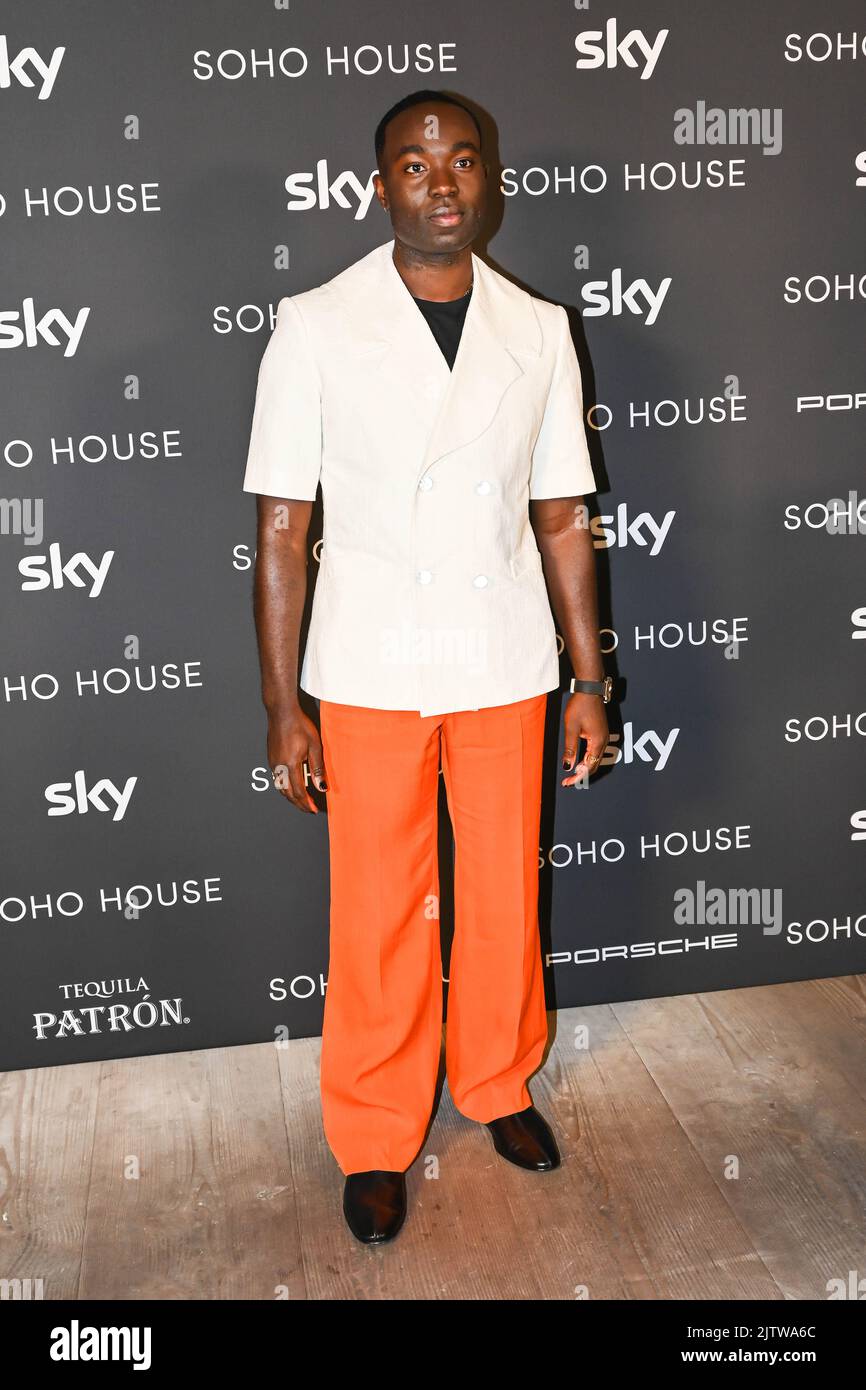 Paapa Essiedu arrivers at the Soho House Awards at Soho House, 180 ...