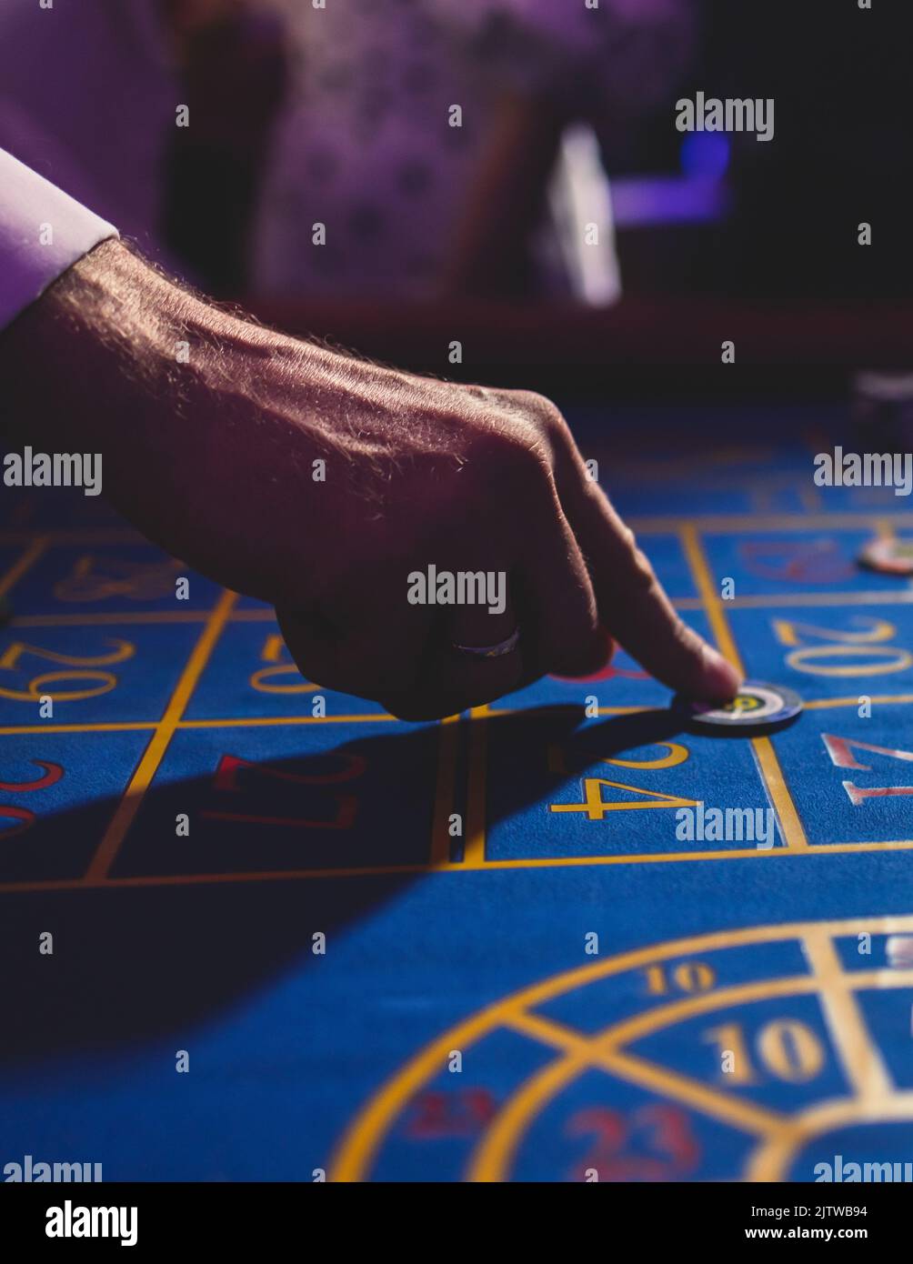 At roulette table in monte carlo hi-res stock photography and images ...