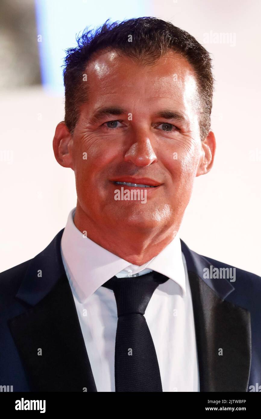 Scott Stuber attends the premiere of 'Bardo' during the 79th Venice ...