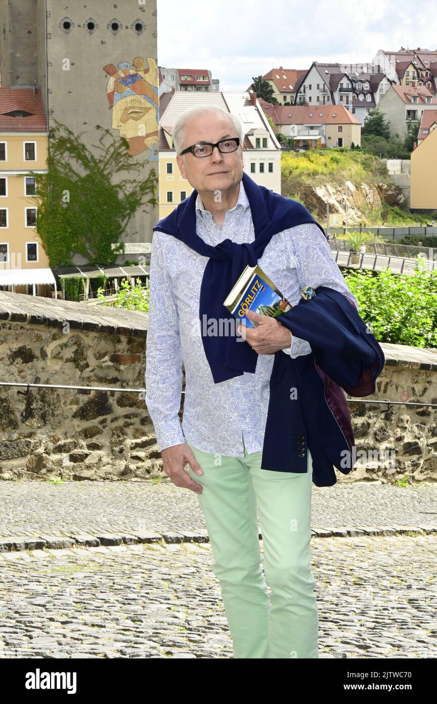 Hans-Jürgen Schatz bei einer exklusiven Sightseeing Tour durch Görlitz ...