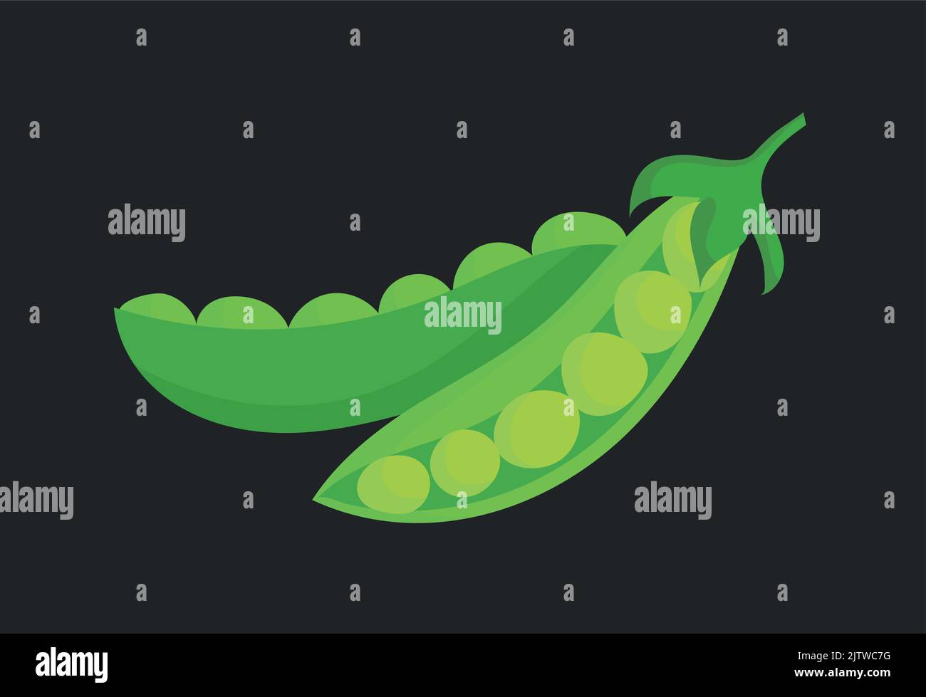 Fresh peas icon Stock Vector Image & Art - Alamy