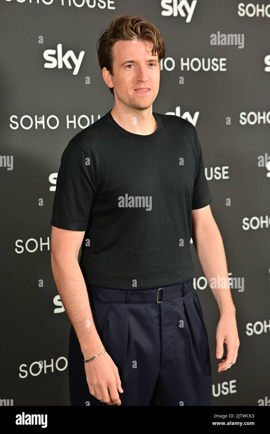 Radio 1's Greg James arrivers at the Soho House Awards at Soho House ...