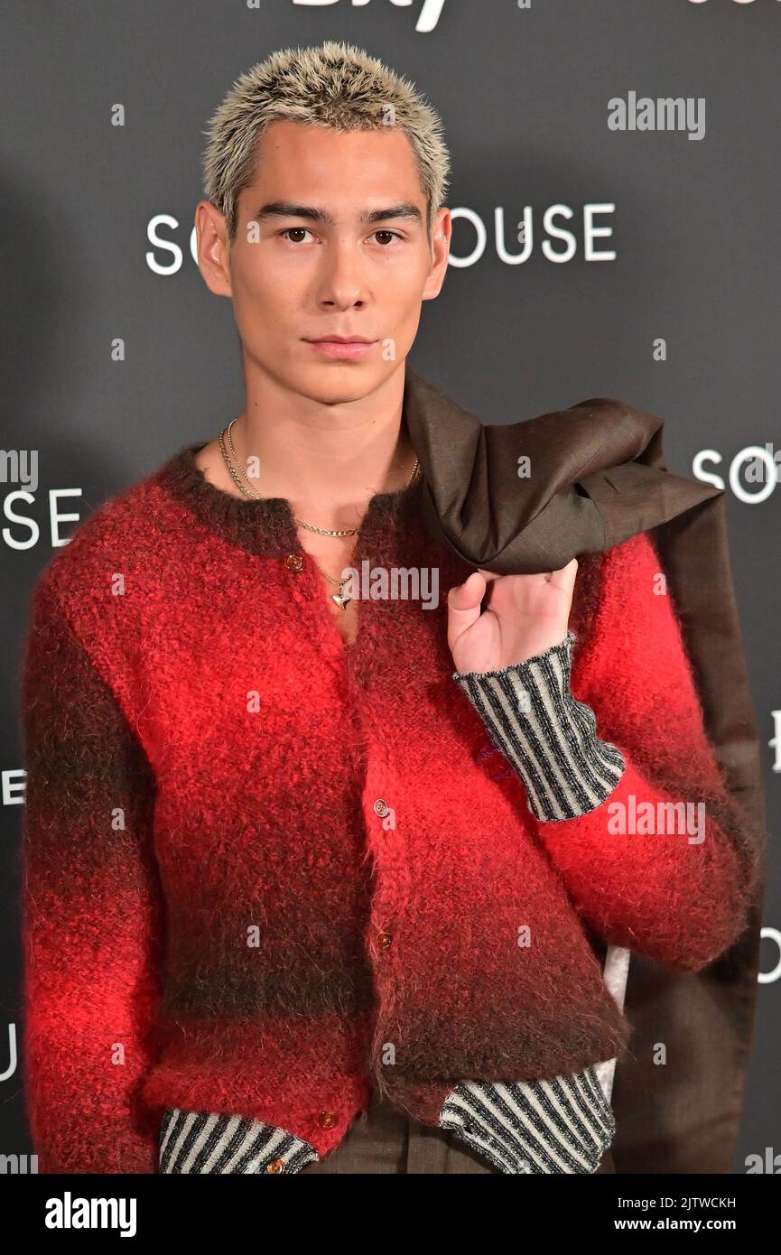 Evan Mock is an American model, actor, and skateboarder arrivers at the ...