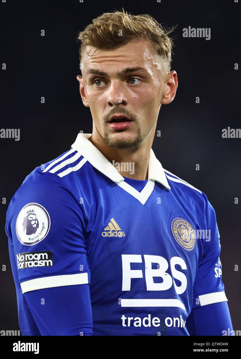 Leicester, England, 1st September 2022. Kiernan Dewsbury-Hall of ...