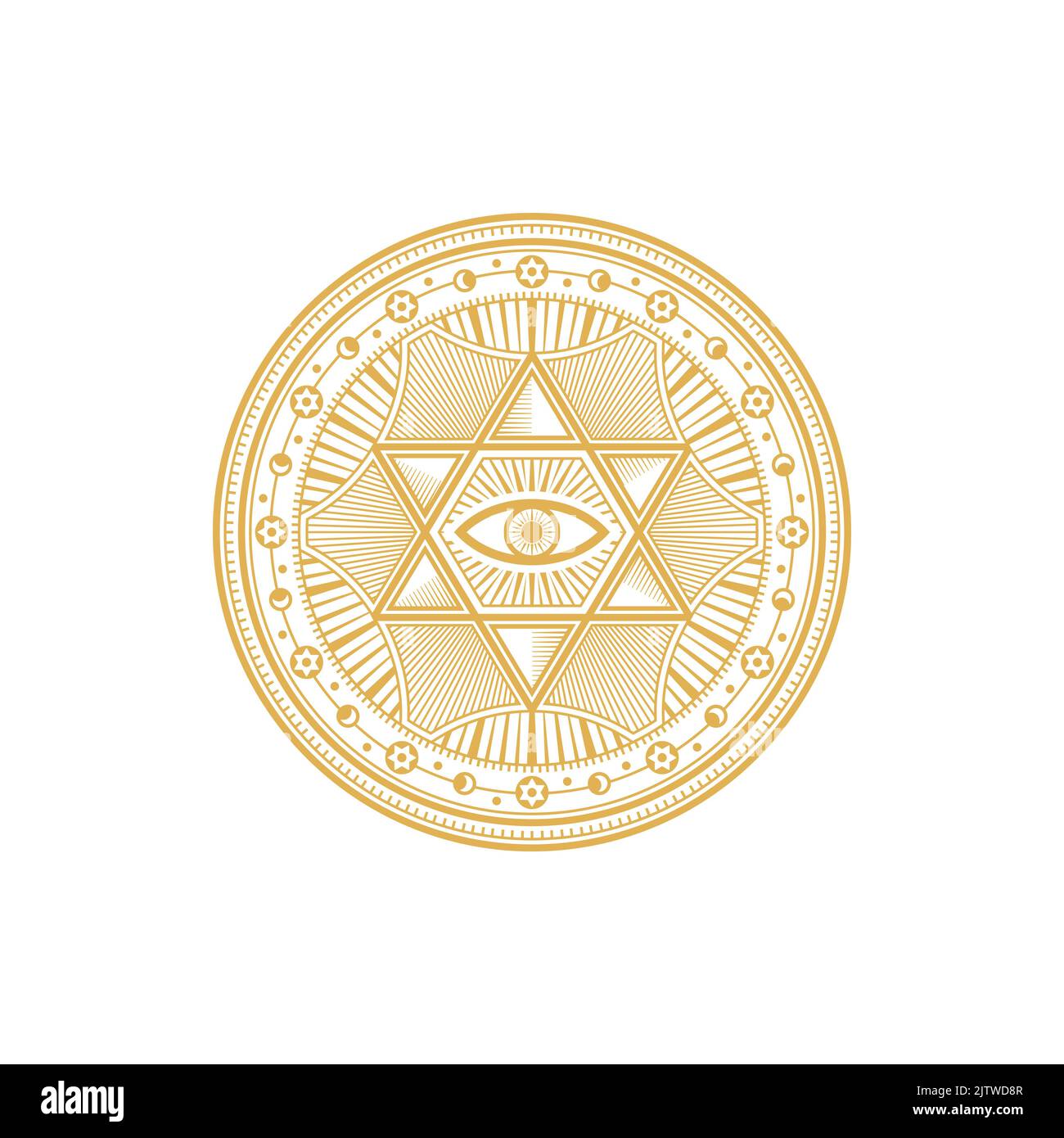 Geometry tarot sacred mystic occult ancient talisman, alchemy magic ...