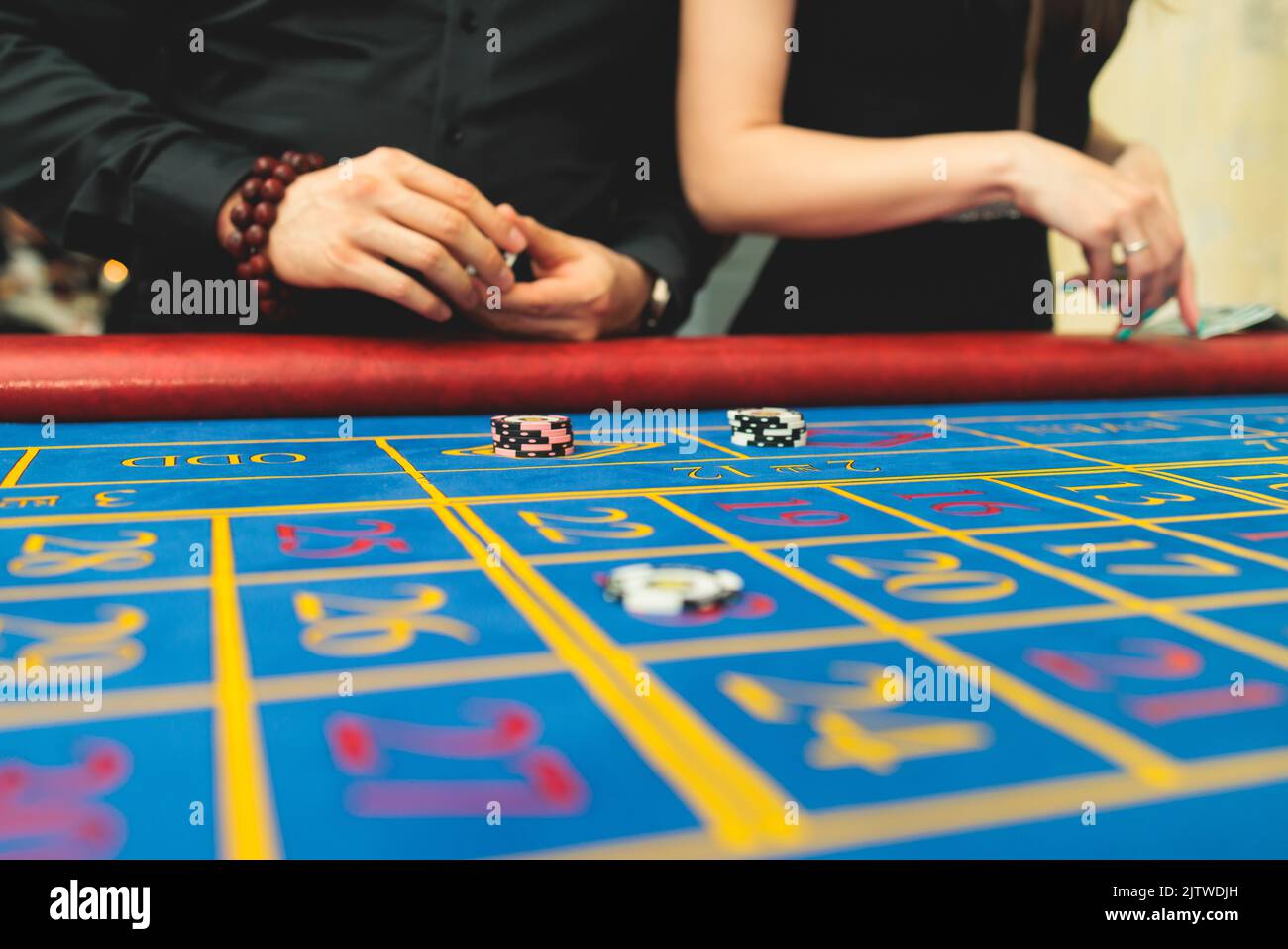 At roulette table in monte carlo hi-res stock photography and images ...