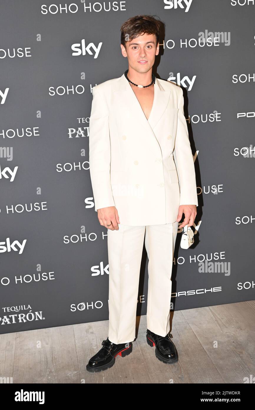 Tom Daley arrivers at the Soho House Awards at Soho House, 180 Strand ...