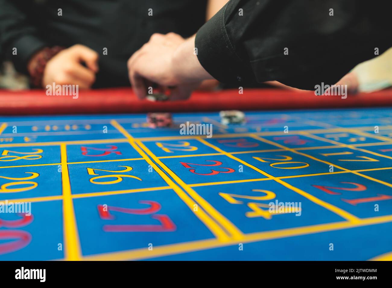 At roulette table in monte carlo hi-res stock photography and images ...