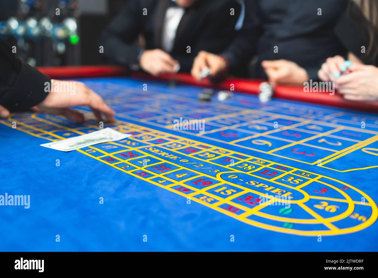 At roulette table in monte carlo hi-res stock photography and images ...