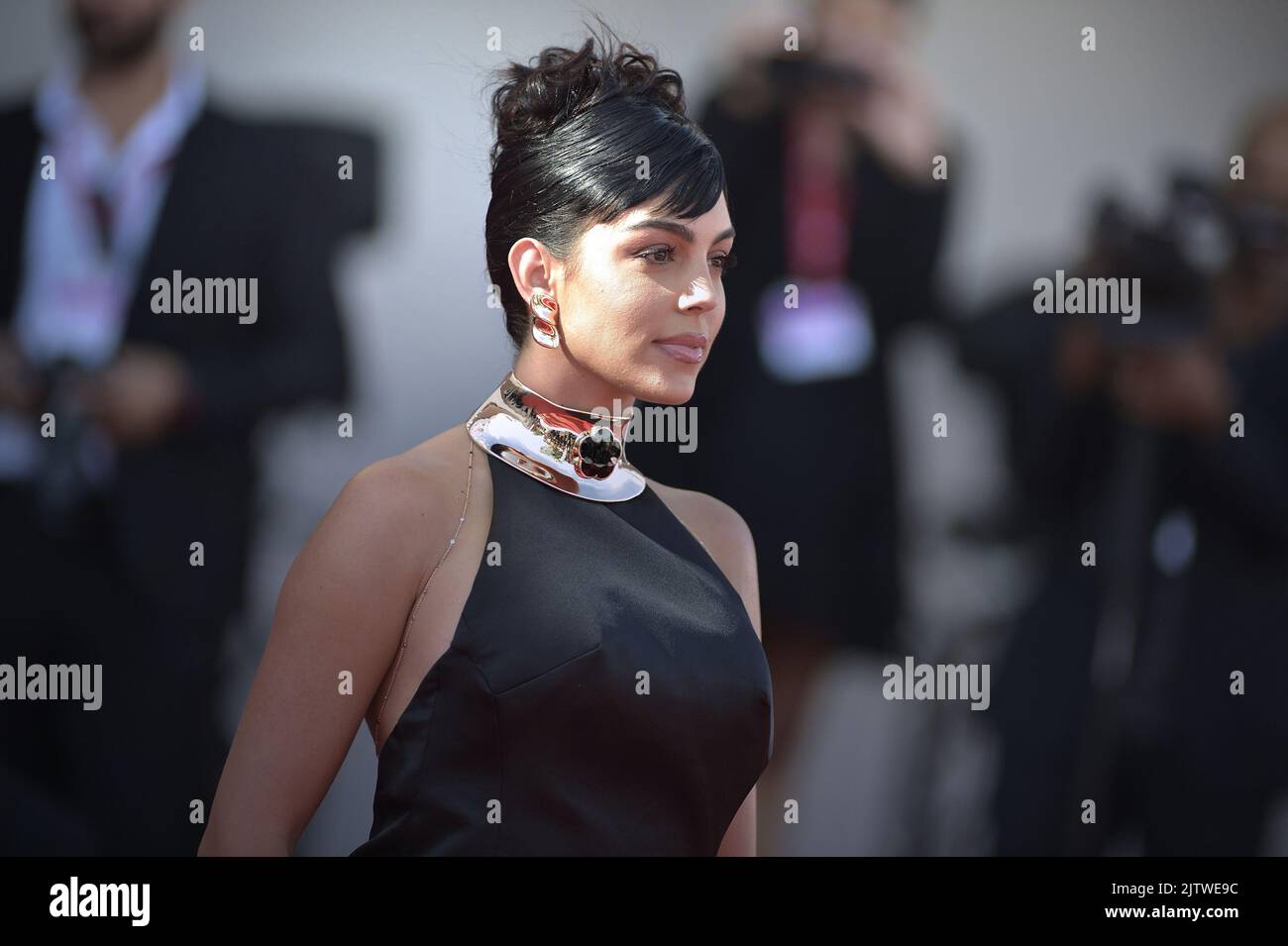 Georgina rodriguez red carpet hi-res stock photography and images - Alamy