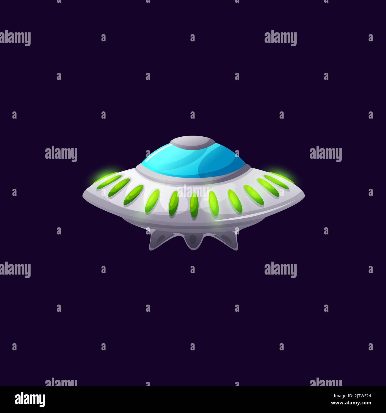 Ui game animation flying object, unidentified starship game asset ...