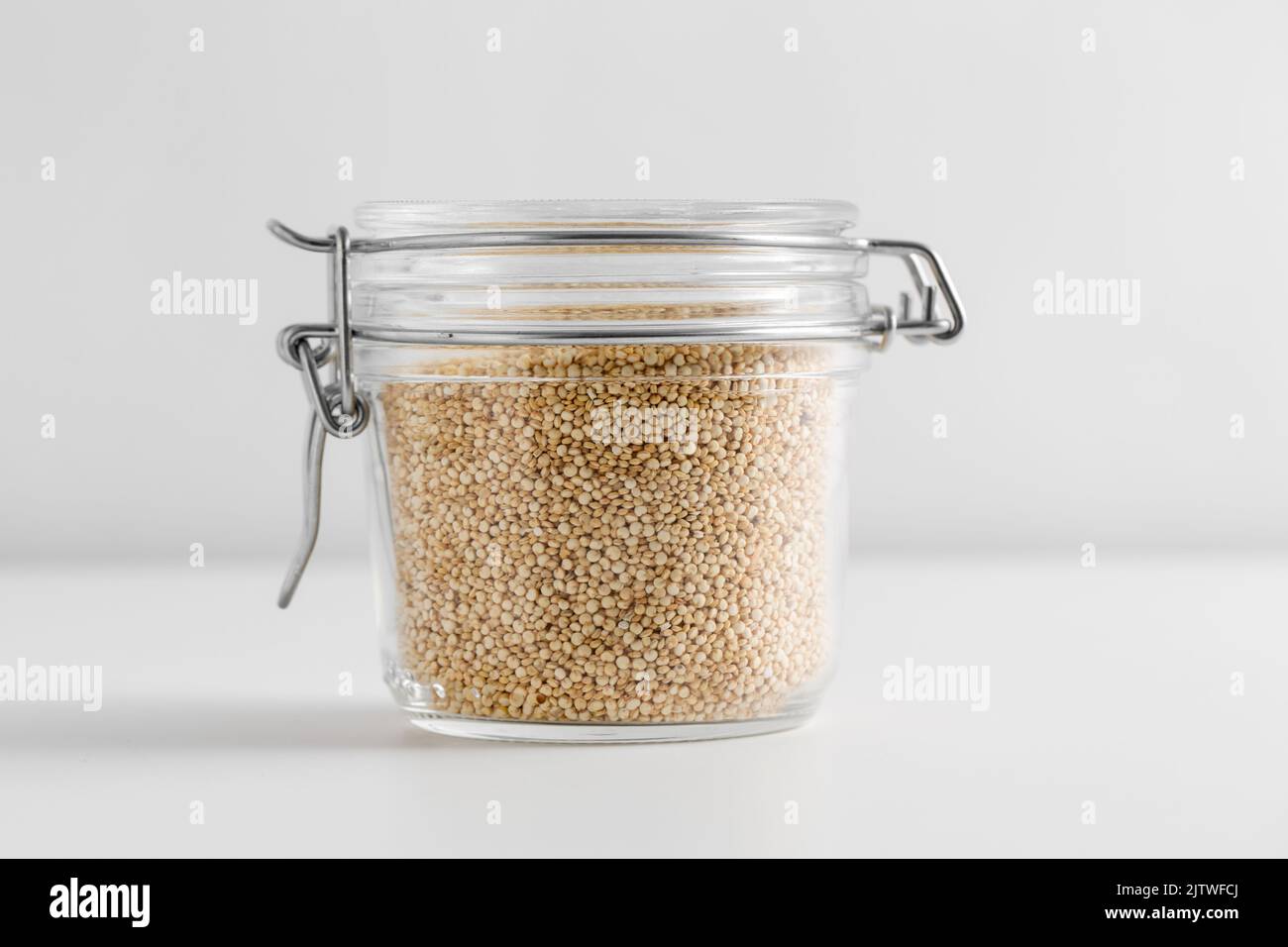 Quinoa on white hi-res stock photography and images - Alamy