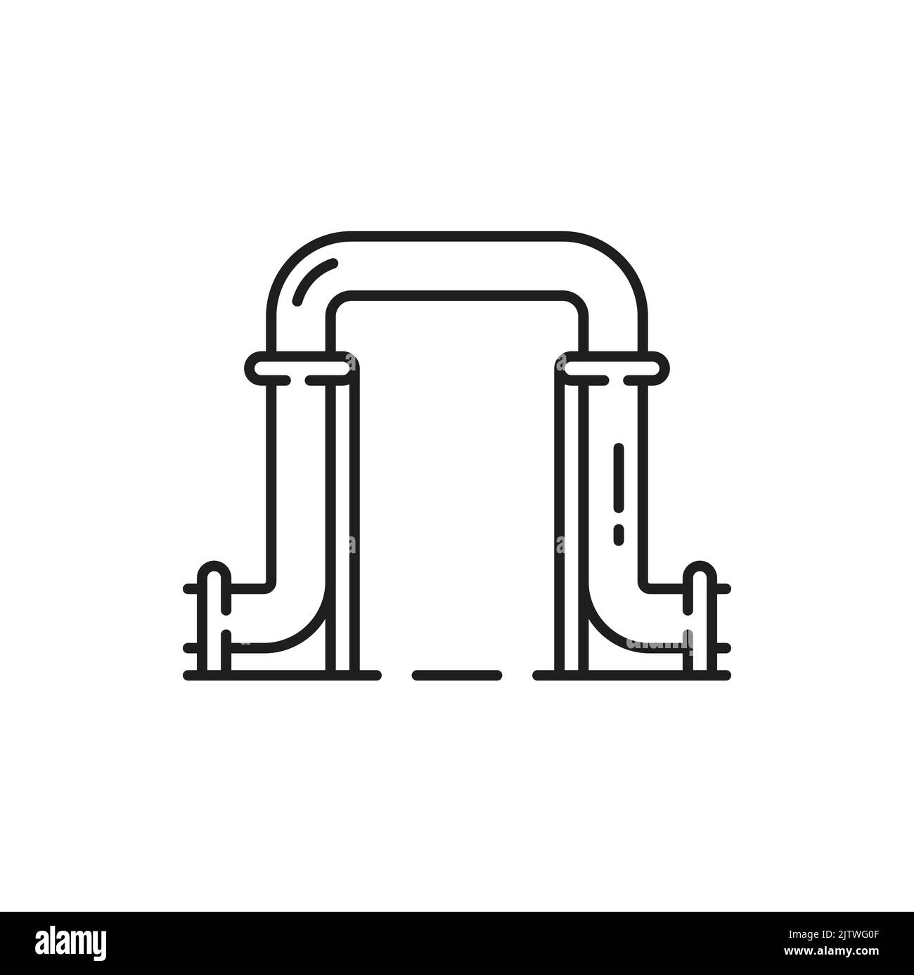 Plastic pipe work factory Stock Vector Images - Alamy