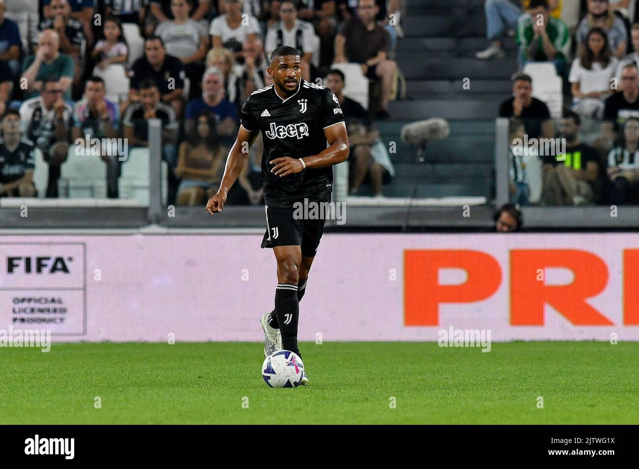 Bremer of Juventus FC in action during the Serie A 2022/23 match ...