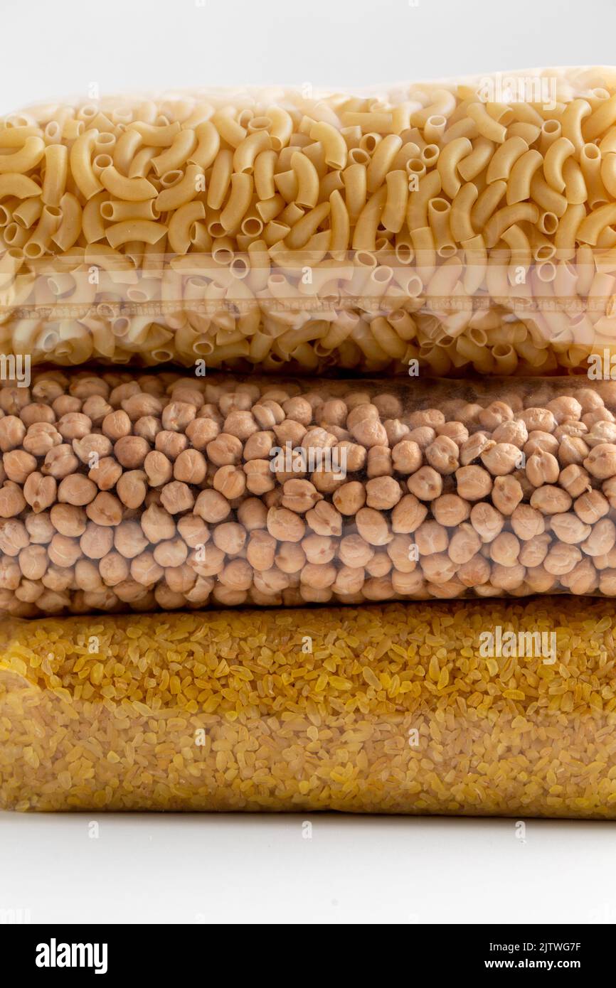 Bags of pasta hi-res stock photography and images - Alamy