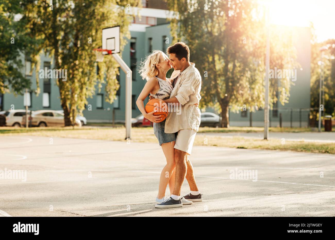 Love of basketball hi-res stock photography and images - Alamy