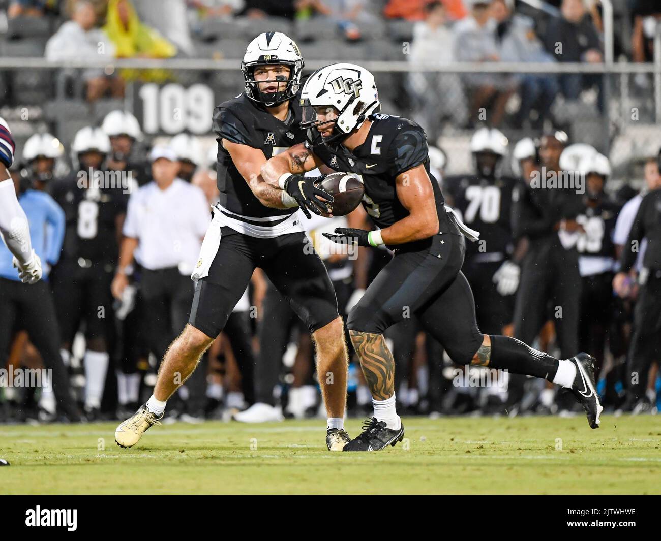 Orlando, FL, USA. 1st Sep, 2022. UCF Knights quarterback John Rhys ...