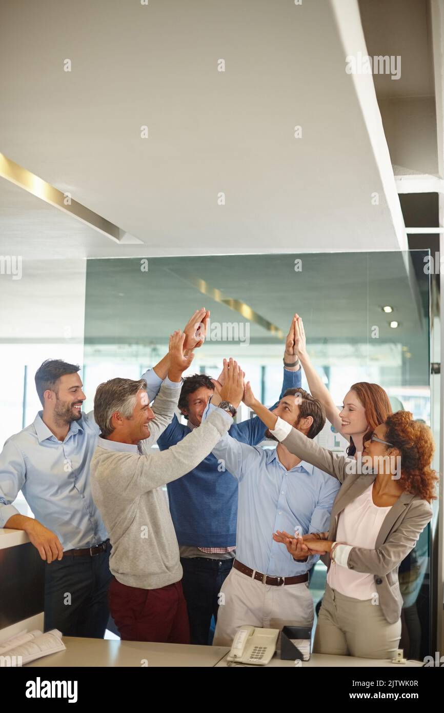 Confidence and positivity - wining attributes of a successful team. a ...