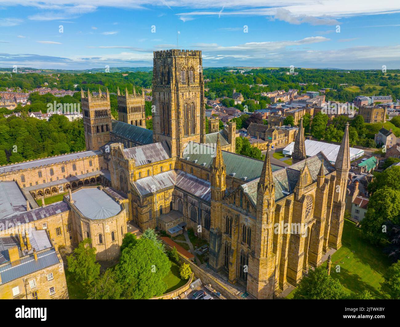 Durham Cathedral is a cathedral in the historic city center of Durham ...