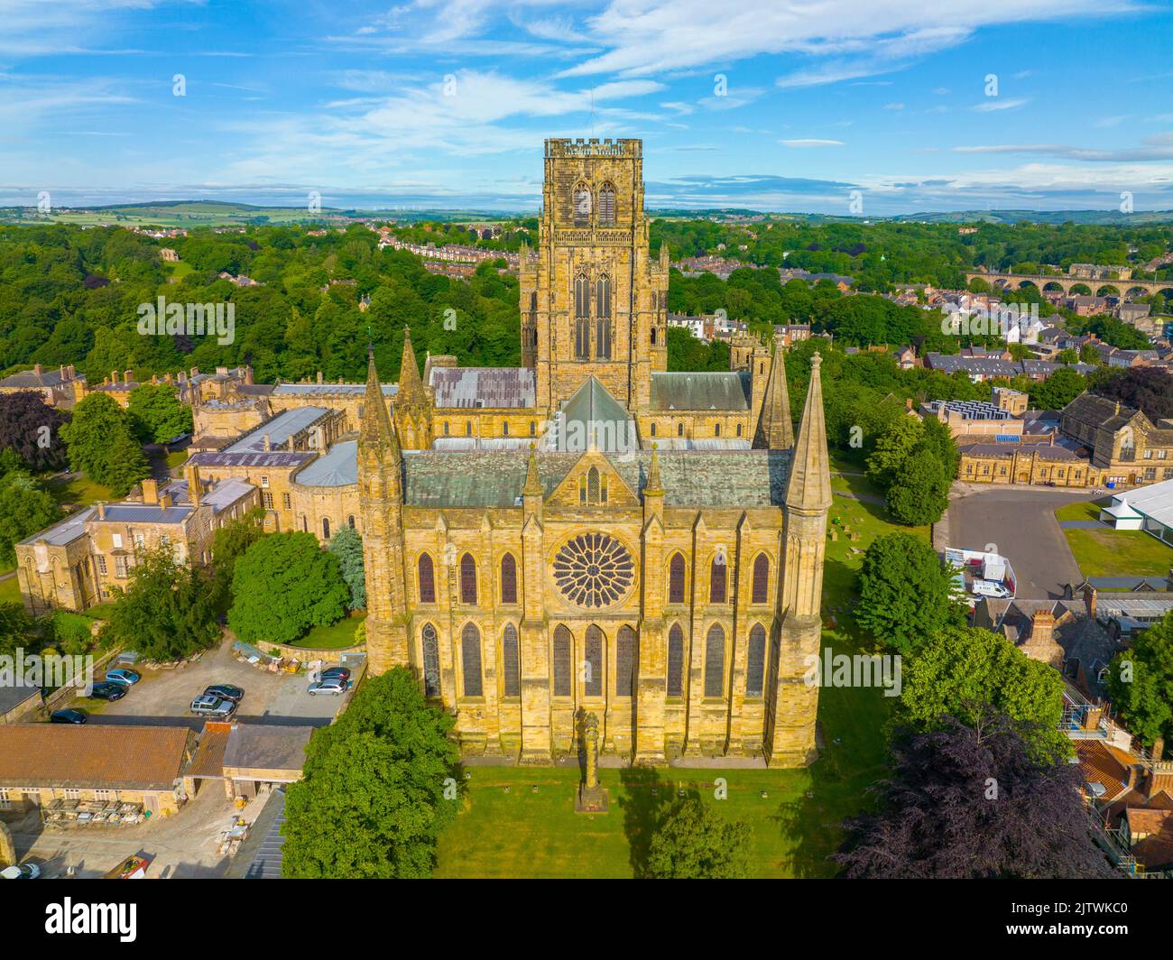 Durham Cathedral is a cathedral in the historic city center of Durham ...
