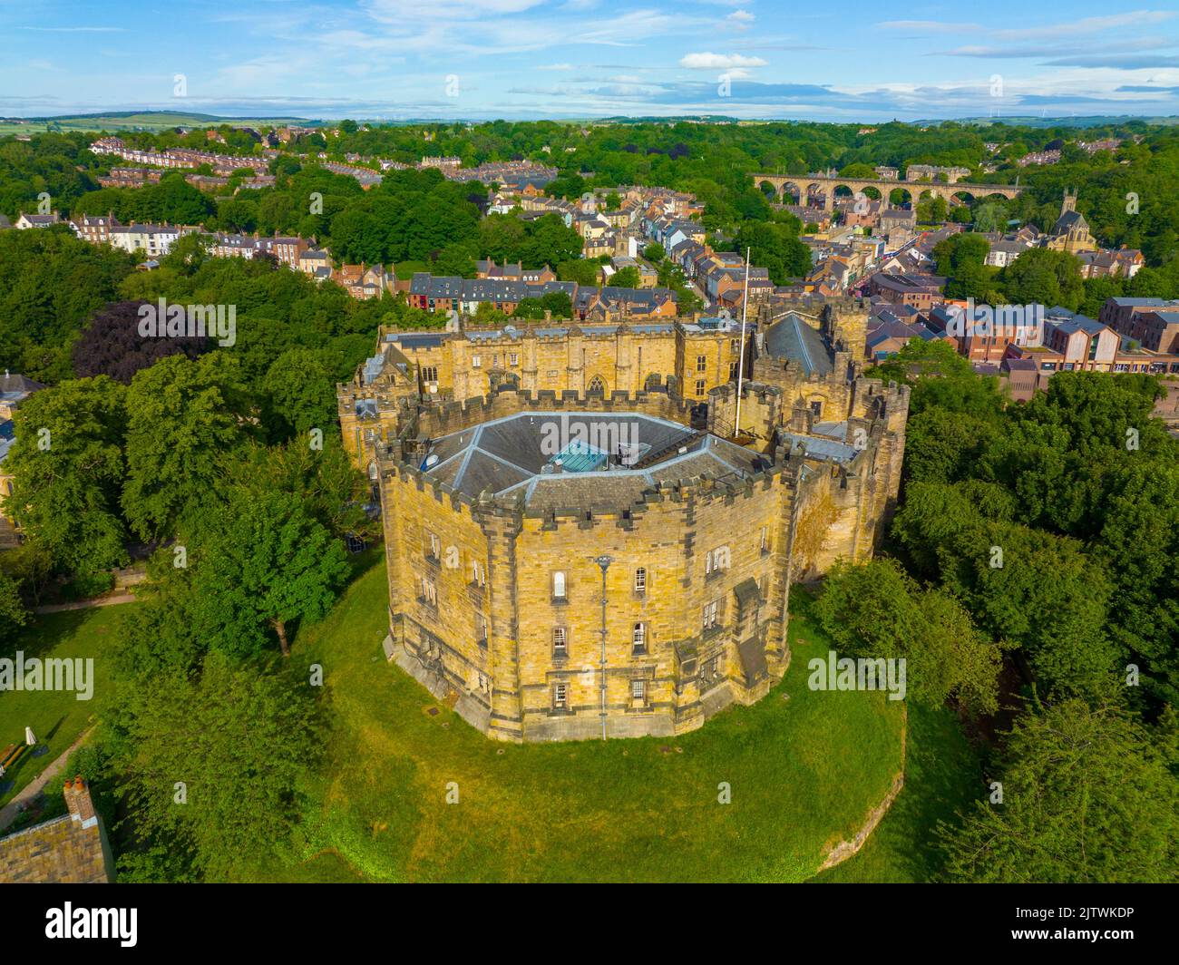 Durham Castle is a Norman style castle in the historic city center of ...