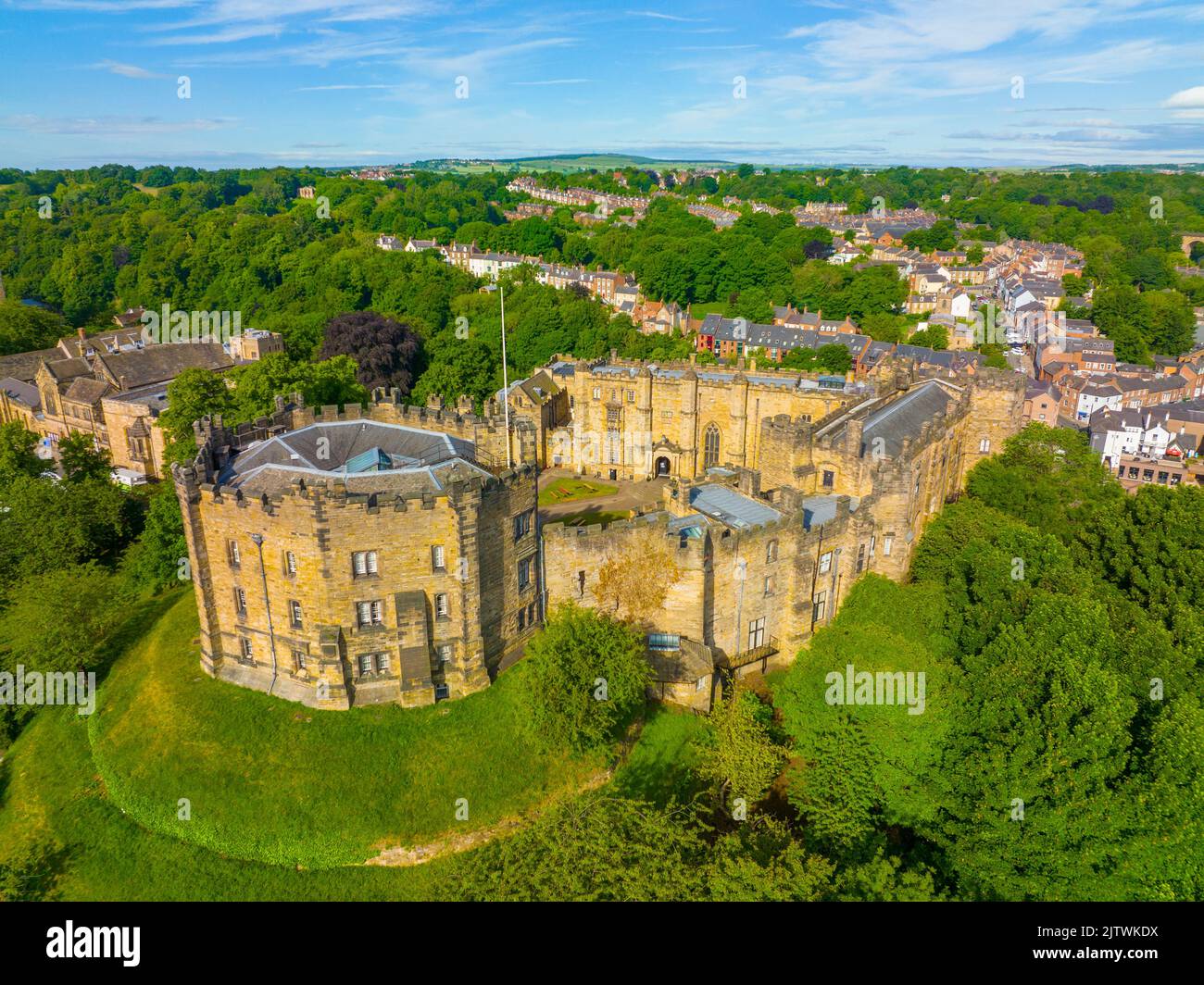 Durham Castle is a Norman style castle in the historic city center of ...