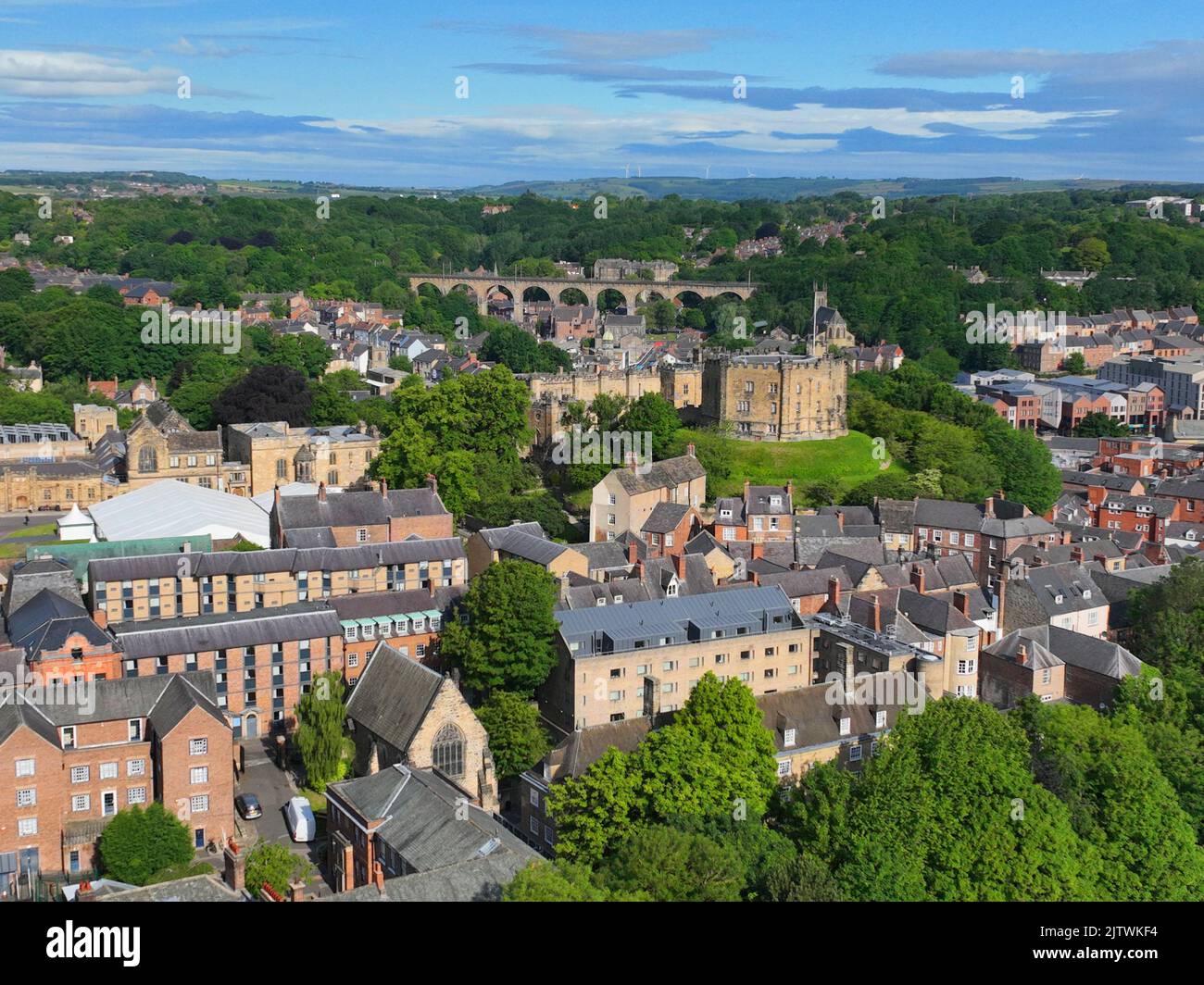 Durham Castle is a Norman style castle in the historic city center of ...