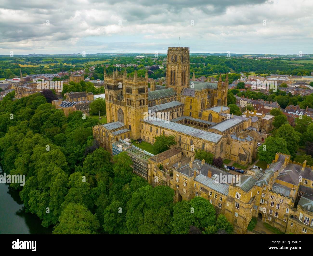 Durham Cathedral is a cathedral in the historic city center of Durham ...
