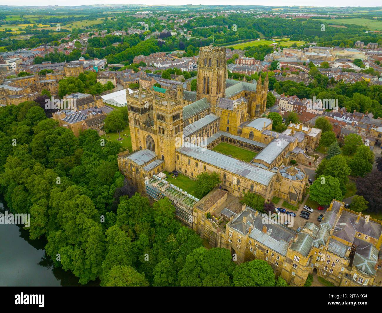 Durham Cathedral is a cathedral in the historic city center of Durham ...