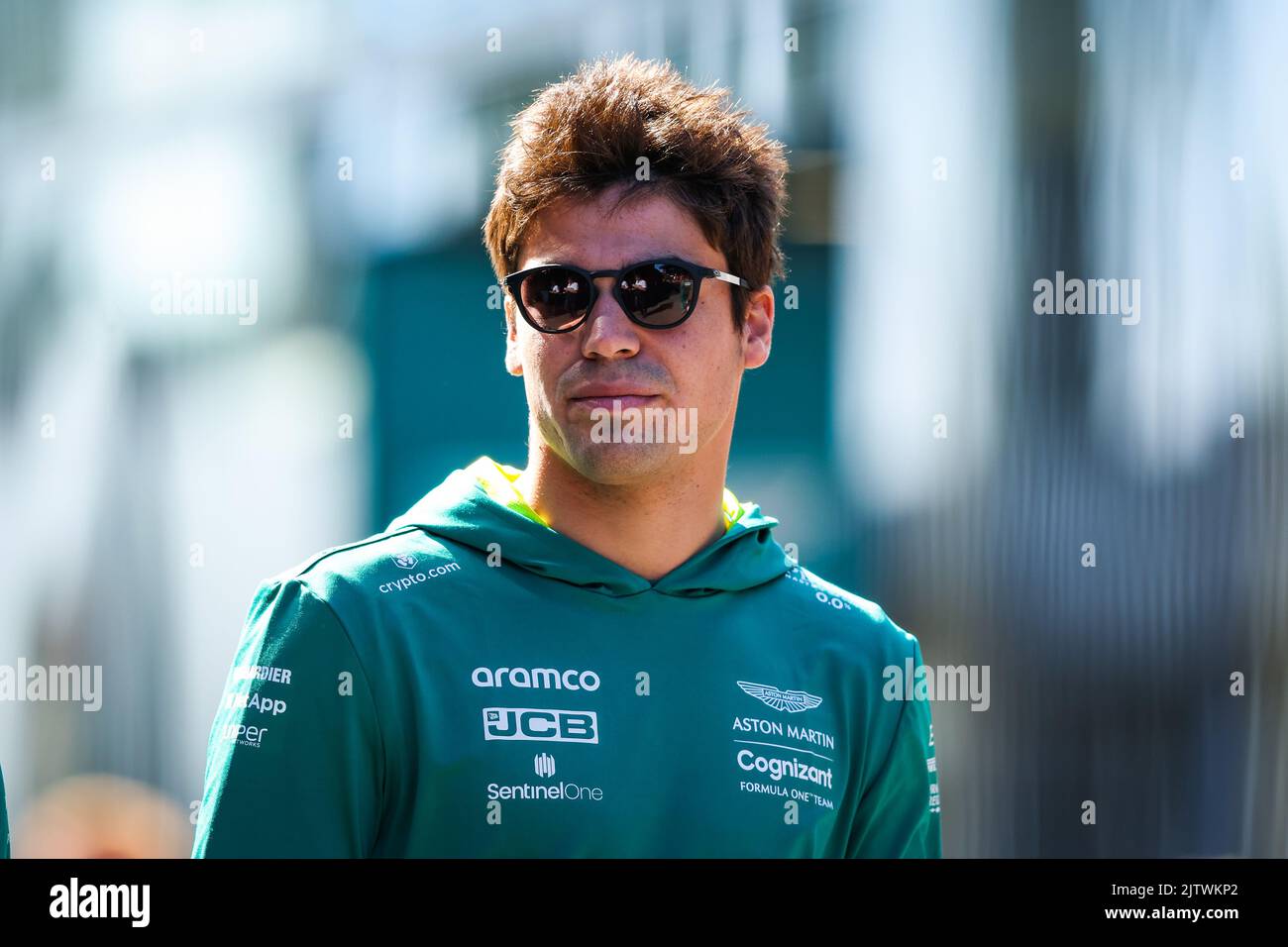 STROLL Lance (can), Aston Martin F1 Team AMR22, portrait during the Formula 1 Heineken Dutch ...
