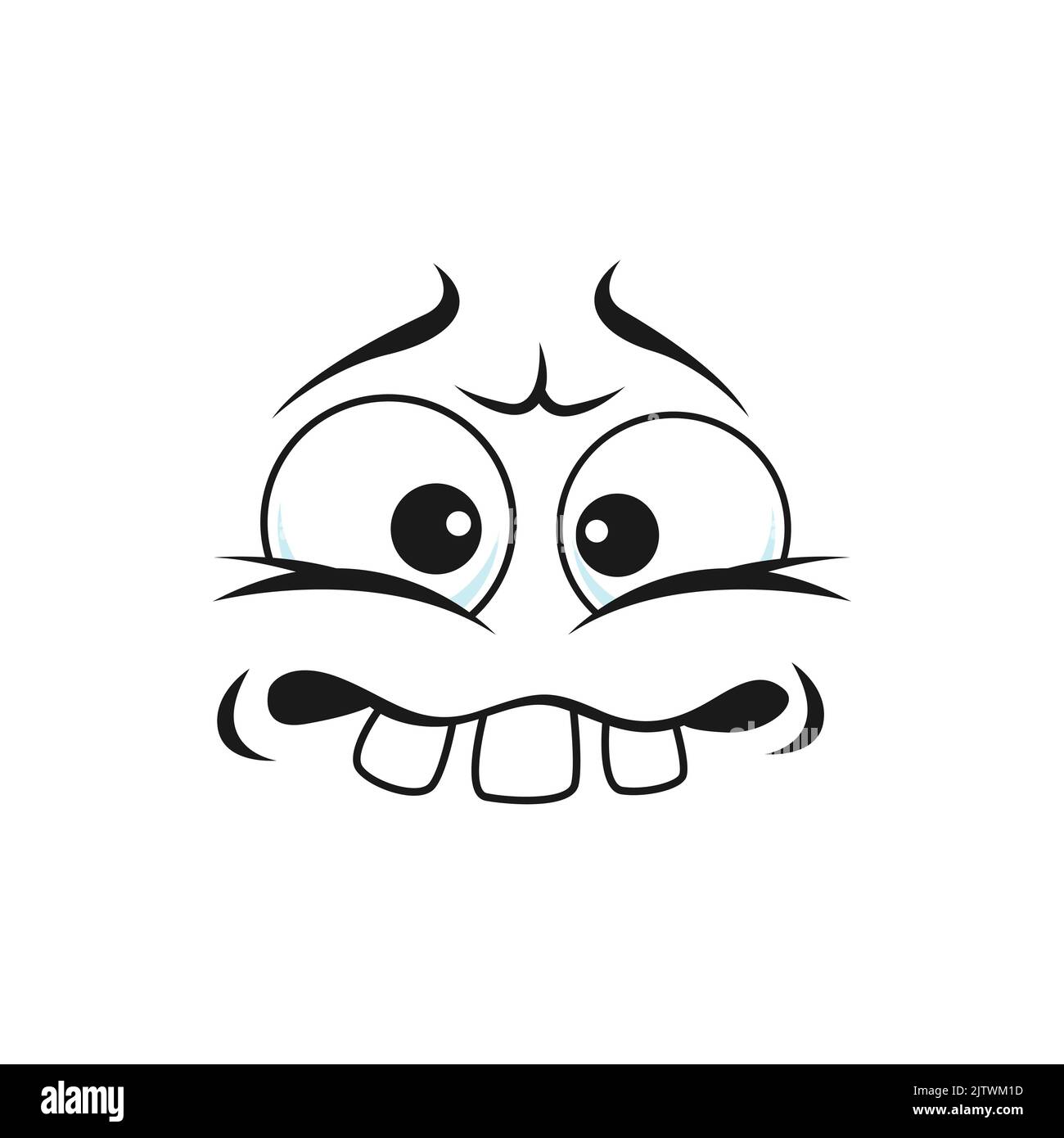 Surly expression Stock Vector Images - Alamy