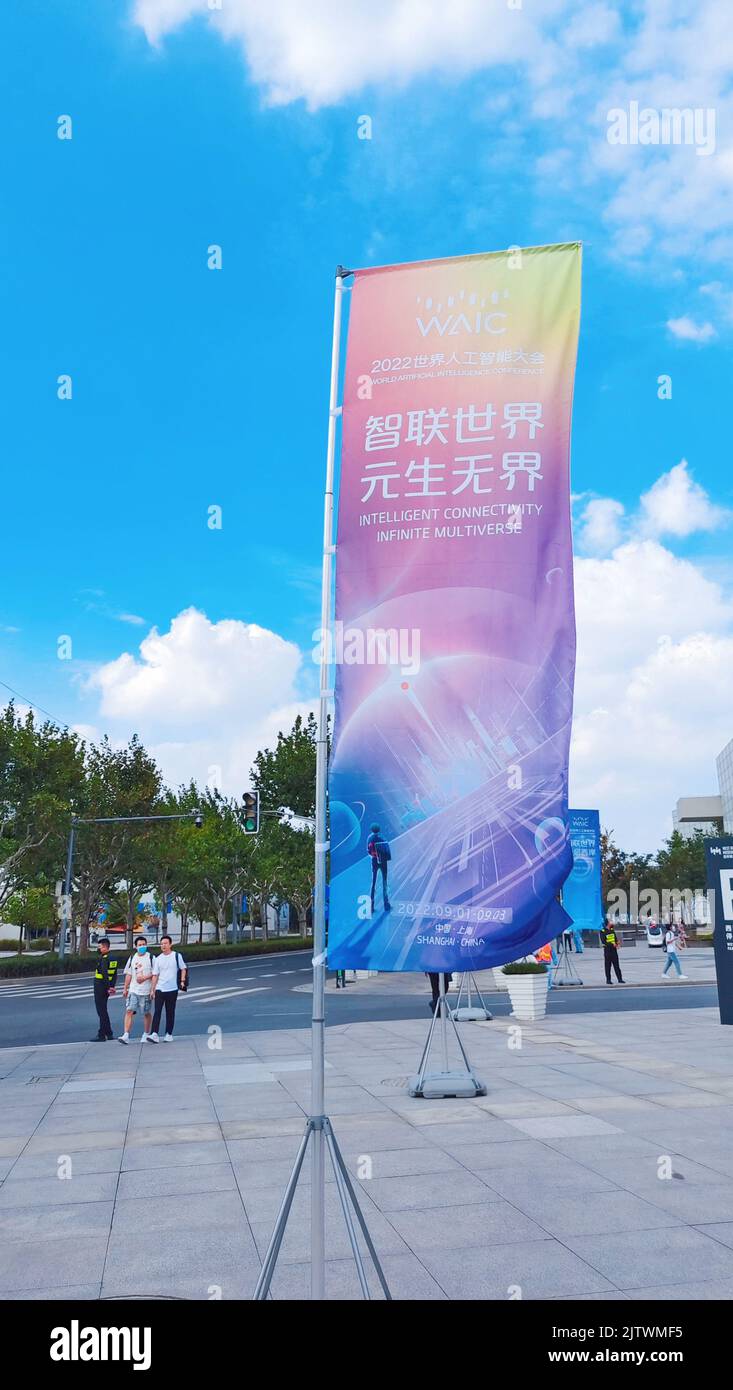 SHANGHAI, CHINA - SEPTEMBER 1, 2022 - A general view of the World ...