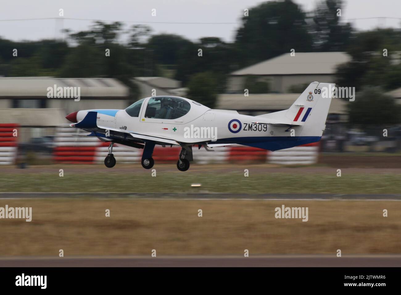 ZM309, a Grob Prefect T1 operated by the Royal Air Force (RAF ...
