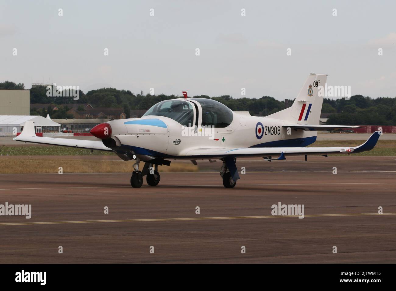 ZM309, a Grob Prefect T1 operated by the Royal Air Force (RAF ...
