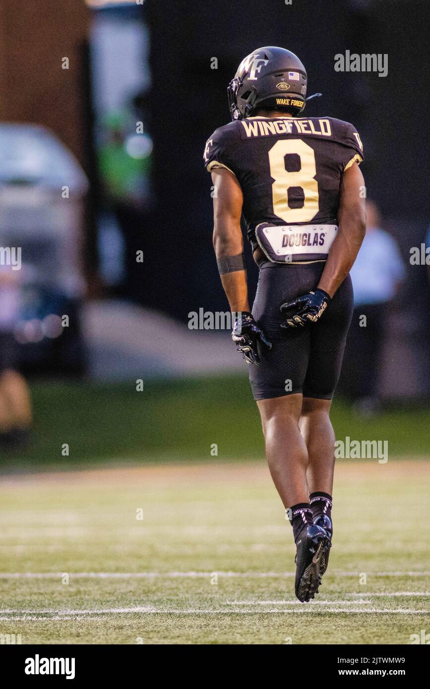 September 1, 2022: Wake Forest Demon Deacons defensive back Isaiah ...