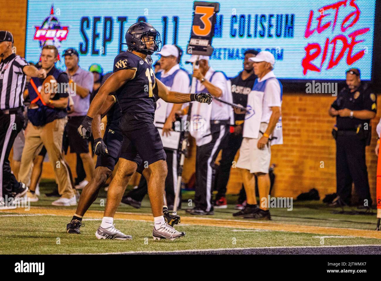 September 1, 2022: Wake Forest Demon Deacons defensive back J.J ...