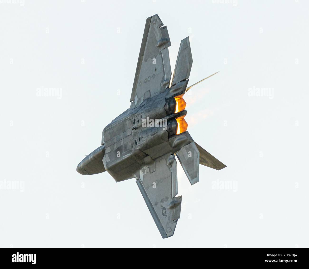 The incredible F-22 Raptor at the Stuart Air Show Stock Photo - Alamy