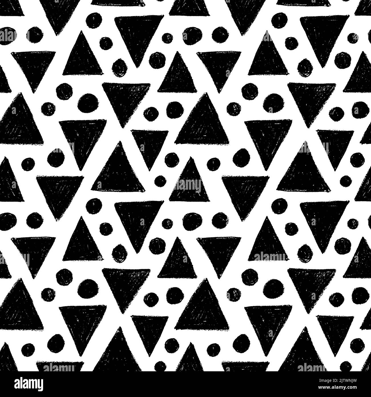 Circle and triangle pattern hi-res stock photography and images - Alamy