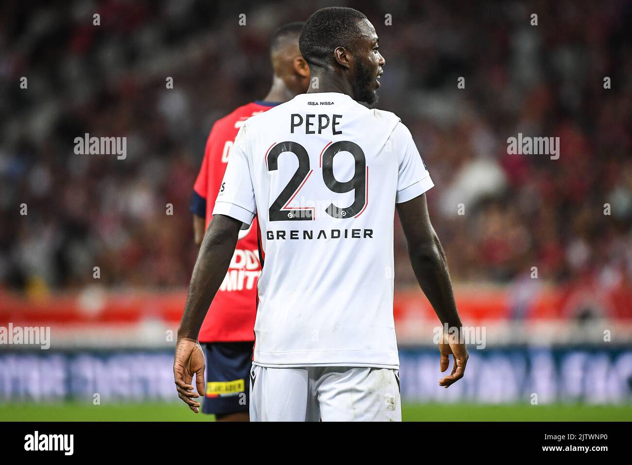 Nicolas PEPE of Nice during the French championship Ligue 1 football ...