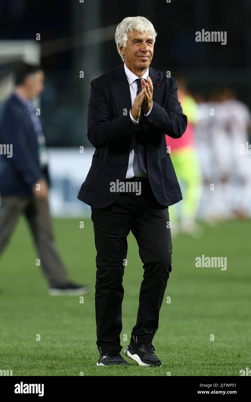 Bergamo, Italy. 01st Sep, 2022. Head Coach Gian Piero Gasperini of ...
