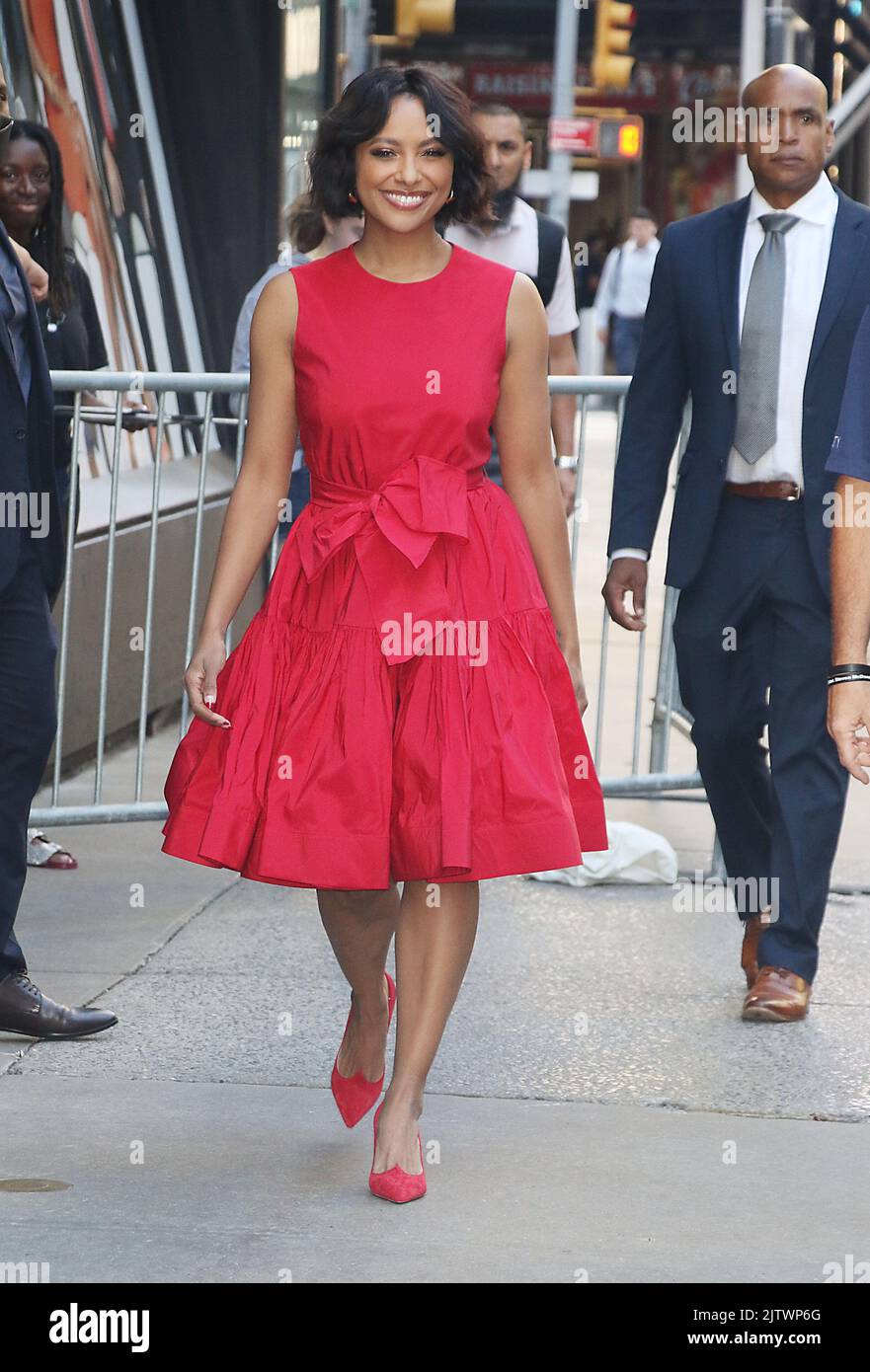 Kat Graham on Good Morning America to talk about her new movie Love in ...