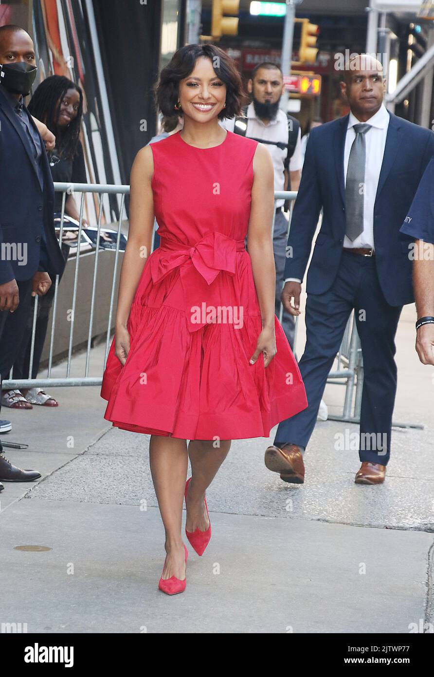 Kat Graham on Good Morning America to talk about her new movie Love in ...